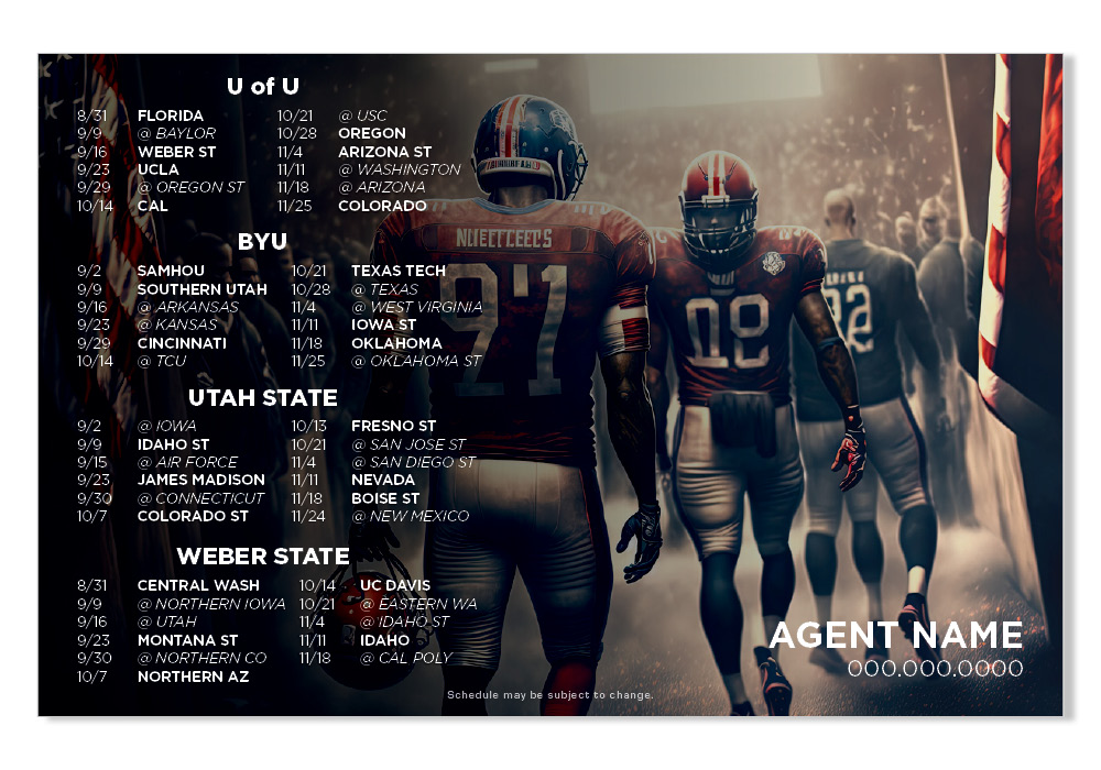 Football Calendars - AMG.Media